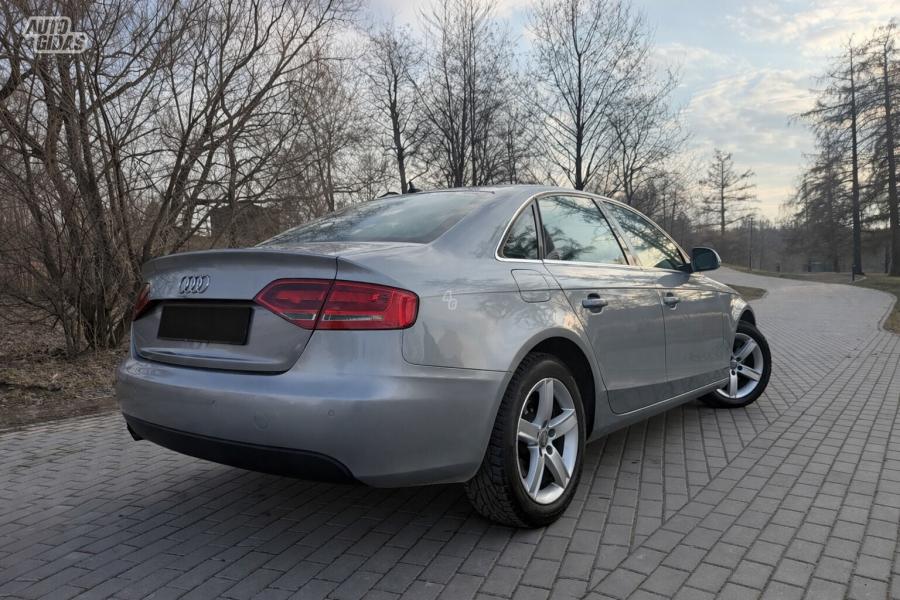 Grey Audi A4 2008 in Vilnius, with an engine capacity of 2.00 L and mileage of 310 thousand km for 5700 €, photo 5 on AUTOMOTO.COM.LV
