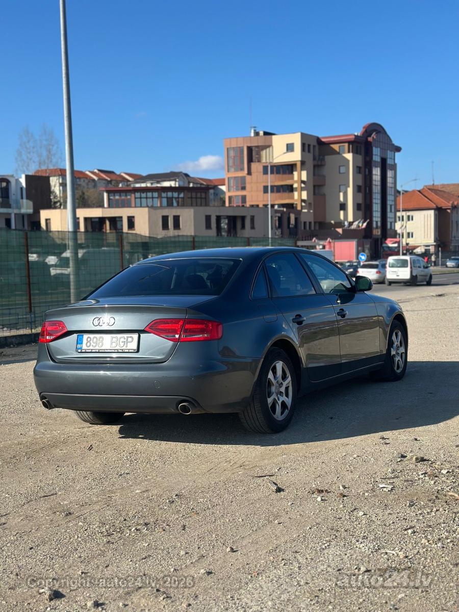 Grey Audi A4 2008 in Tallinn, with an engine capacity of 3.00 L and mileage of 312 thousand km for 6999 €, photo 4 on AUTOMOTO.COM.LV