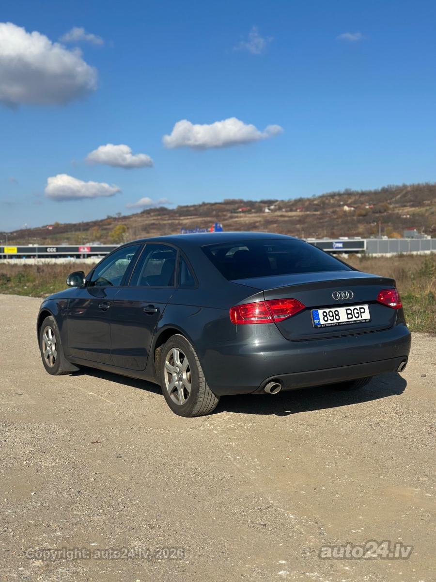 Grey Audi A4 2008 in Tallinn, with an engine capacity of 3.00 L and mileage of 312 thousand km for 6999 €, photo 5 on AUTOMOTO.COM.LV