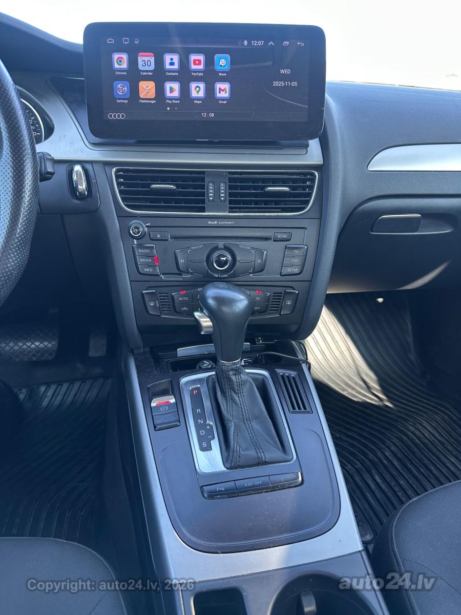 Grey Audi A4 2008 in Tallinn, with an engine capacity of 3.00 L and mileage of 312 thousand km for 6999 €, photo 7 on AUTOMOTO.COM.LV