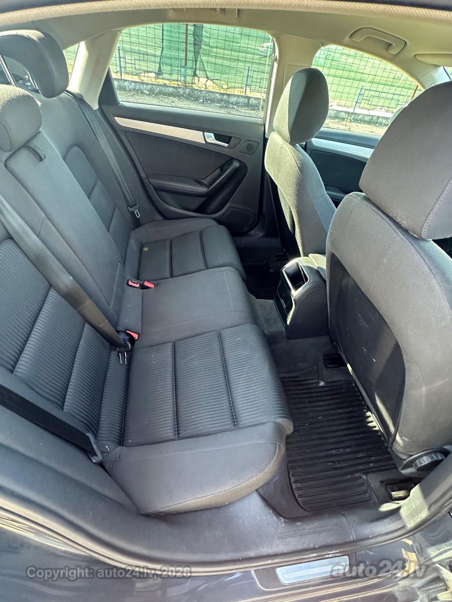 Grey Audi A4 2008 in Tallinn, with an engine capacity of 3.00 L and mileage of 312 thousand km for 6999 €, photo 8 on AUTOMOTO.COM.LV