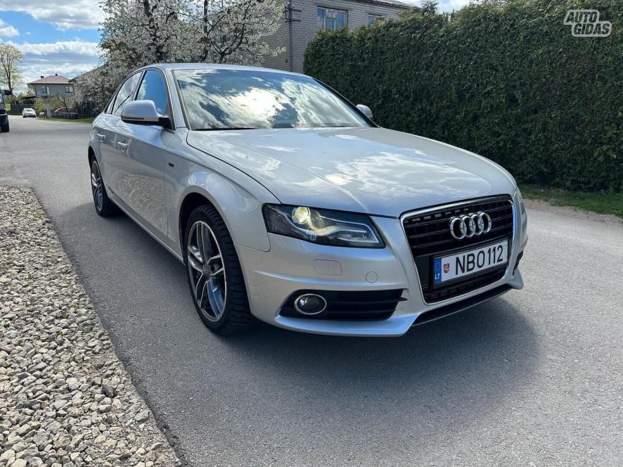 Pelēks Audi A4 2008 Plungė, ar dzinēja tilpumu 1.80 L un nobraukumu 220 tūkst. km par 5700 €, foto 1 vietnē AUTOMOTO.COM.LV