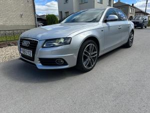 Pelēks Audi A4 2008 Plungė, ar dzinēja tilpumu 1.80 L un nobraukumu 220 tūkst. km par 5700 €, foto 4 vietnē AUTOMOTO.COM.LV