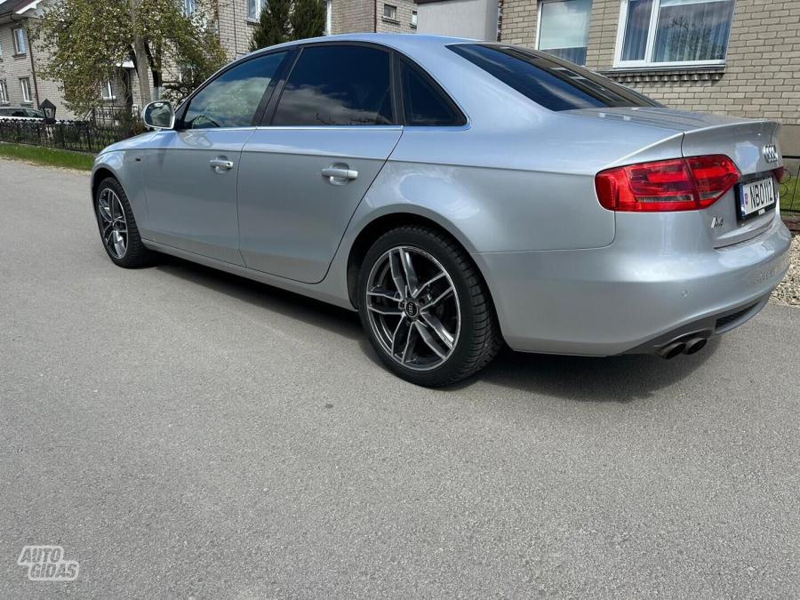 Pelēks Audi A4 2008 Plungė, ar dzinēja tilpumu 1.80 L un nobraukumu 220 tūkst. km par 5700 €, foto 6 vietnē AUTOMOTO.COM.LV