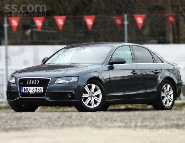 Pelēks Audi A4 2008 Rīga, ar dzinēja tilpumu 3.00 L un nobraukumu 309 tūkst. km par 6000 €, foto 1 vietnē AUTOMOTO.COM.LV