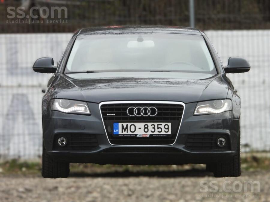 Grey Audi A4 2008 in Riga, with an engine capacity of 3.00 L and mileage of 309 thousand km for 6000 €, photo 3 on AUTOMOTO.COM.LV