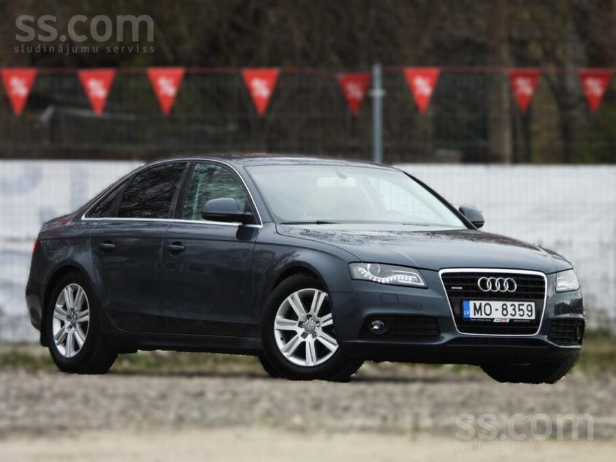Grey Audi A4 2008 in Riga, with an engine capacity of 3.00 L and mileage of 309 thousand km for 6000 €, photo 4 on AUTOMOTO.COM.LV