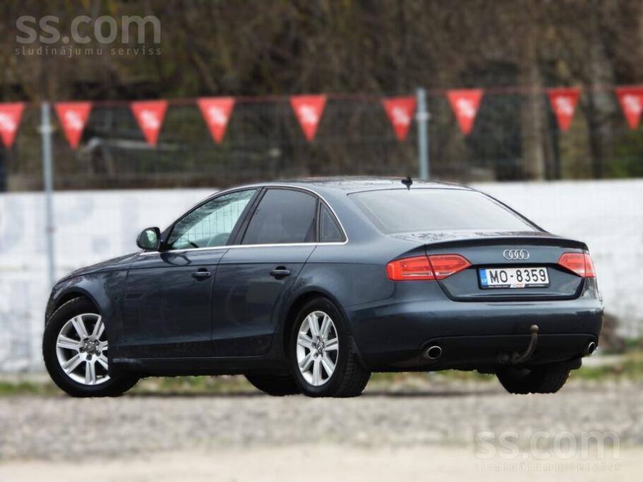 Grey Audi A4 2008 in Riga, with an engine capacity of 3.00 L and mileage of 309 thousand km for 6000 €, photo 6 on AUTOMOTO.COM.LV