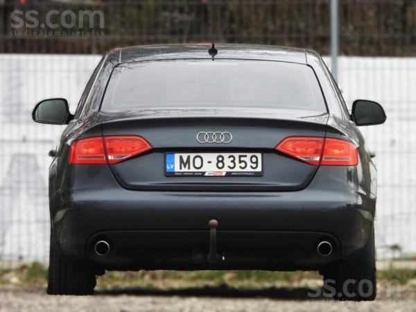 Pelēks Audi A4 2008 Rīga, ar dzinēja tilpumu 3.00 L un nobraukumu 309 tūkst. km par 6000 €, foto 6 vietnē AUTOMOTO.COM.LV