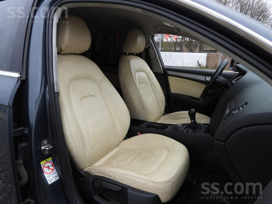 Grey Audi A4 2008 in Riga, with an engine capacity of 3.00 L and mileage of 309 thousand km for 6000 €, photo 15 on AUTOMOTO.COM.LV