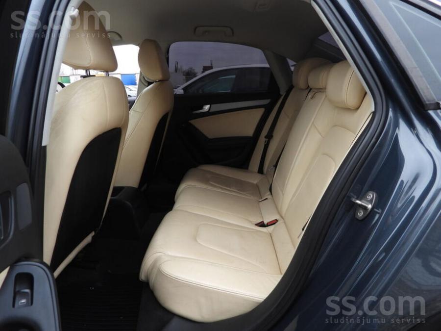 Grey Audi A4 2008 in Riga, with an engine capacity of 3.00 L and mileage of 309 thousand km for 6000 €, photo 16 on AUTOMOTO.COM.LV