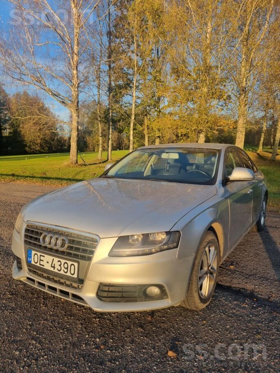 Pelēks Audi A4 2008 Limbaži, ar dzinēja tilpumu 2.00 L un nobraukumu 446 tūkst. km par 3200 €, foto 3 vietnē AUTOMOTO.COM.LV
