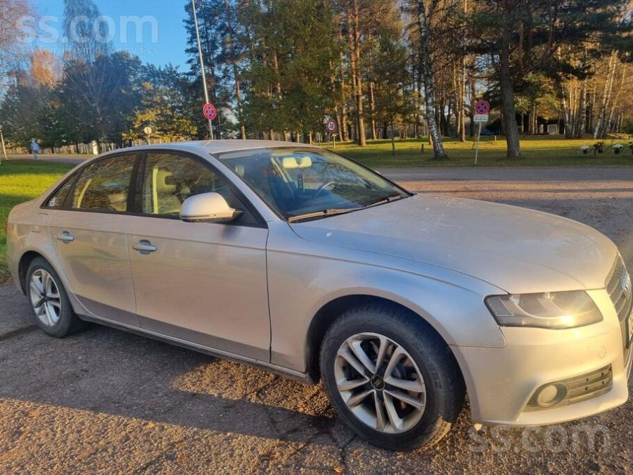 Pelēks Audi A4 2008 Limbaži, ar dzinēja tilpumu 2.00 L un nobraukumu 446 tūkst. km par 3200 €, foto 4 vietnē AUTOMOTO.COM.LV