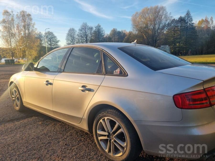 Pelēks Audi A4 2008 Limbaži, ar dzinēja tilpumu 2.00 L un nobraukumu 446 tūkst. km par 3200 €, foto 5 vietnē AUTOMOTO.COM.LV