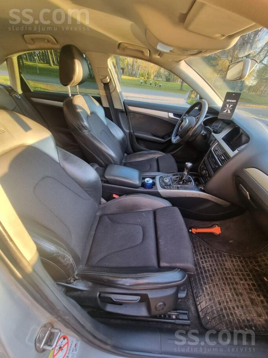 Pelēks Audi A4 2008 Limbaži, ar dzinēja tilpumu 2.00 L un nobraukumu 446 tūkst. km par 3200 €, foto 10 vietnē AUTOMOTO.COM.LV