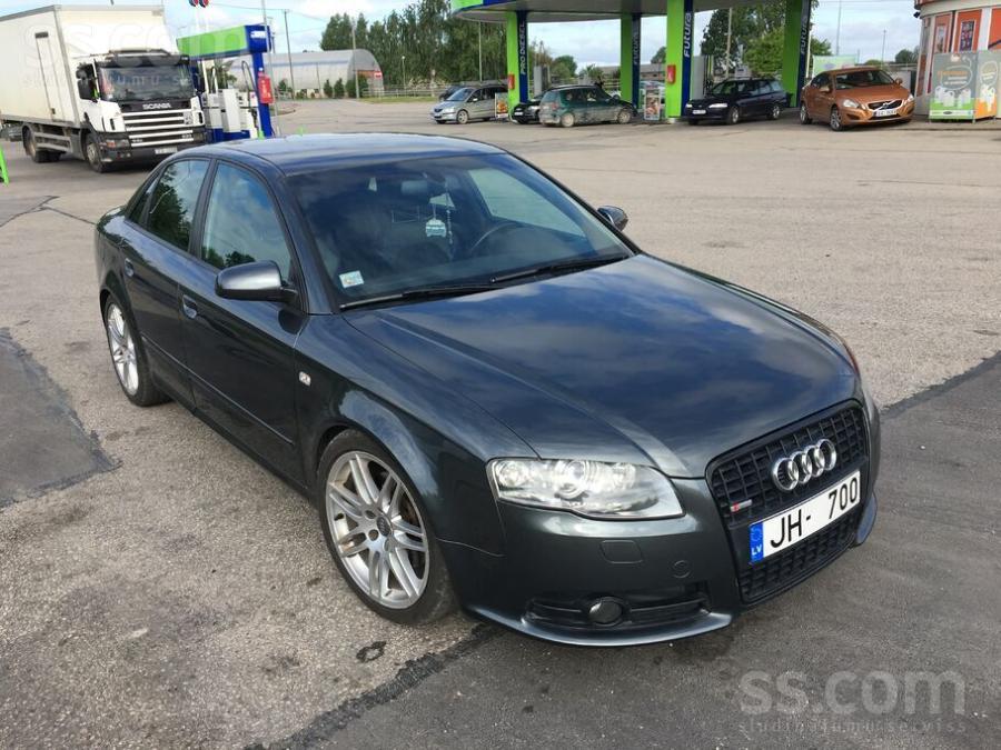 Серый Ауди А4 2008 в Бауска, объемом двигателя 2.00 л и пробегом 357 тыс. км за 4300 €, фото 7 на AUTOMOTO.COM.LV