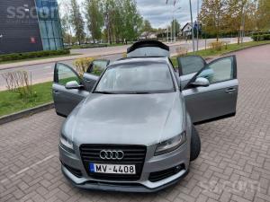 Grey Audi A4 2008 in Jelgava, with an engine capacity of 2.00 L and mileage of 341 thousand km for 6000 €, photo  on AUTOMOTO.COM.LV
