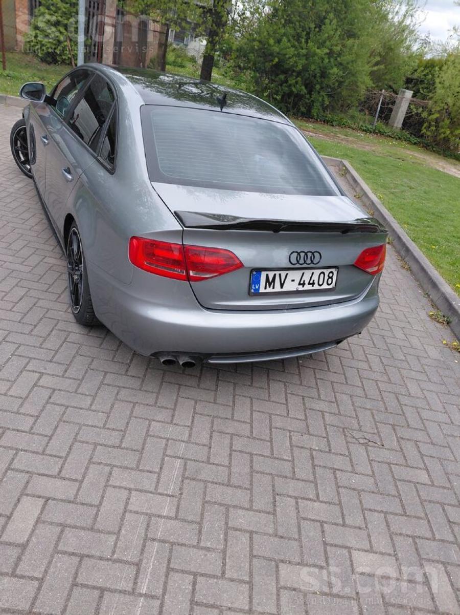 Grey Audi A4 2008 in Jelgava, with an engine capacity of 2.00 L and mileage of 341 thousand km for 6000 €, photo 3 on AUTOMOTO.COM.LV