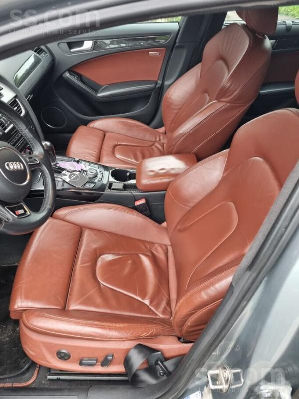 Grey Audi A4 2008 in Jelgava, with an engine capacity of 2.00 L and mileage of 341 thousand km for 6000 €, photo 8 on AUTOMOTO.COM.LV