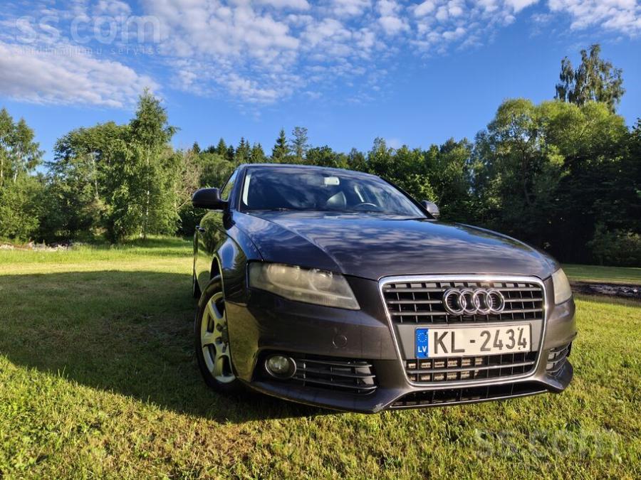 Pelēks Audi A4 2008 Jelgava, ar dzinēja tilpumu 2.00 L un nobraukumu 455 tūkst. km par 3500 €, foto 1 vietnē AUTOMOTO.COM.LV