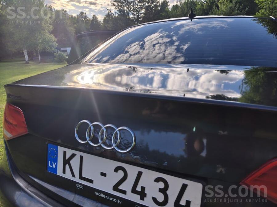 Pelēks Audi A4 2008 Jelgava, ar dzinēja tilpumu 2.00 L un nobraukumu 455 tūkst. km par 3500 €, foto 10 vietnē AUTOMOTO.COM.LV