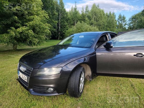 Grey Audi A4 2008 in Jelgava, with an engine capacity of 2.00 L and mileage of 455 thousand km for 3500 €, photo 10 on AUTOMOTO.COM.LV
