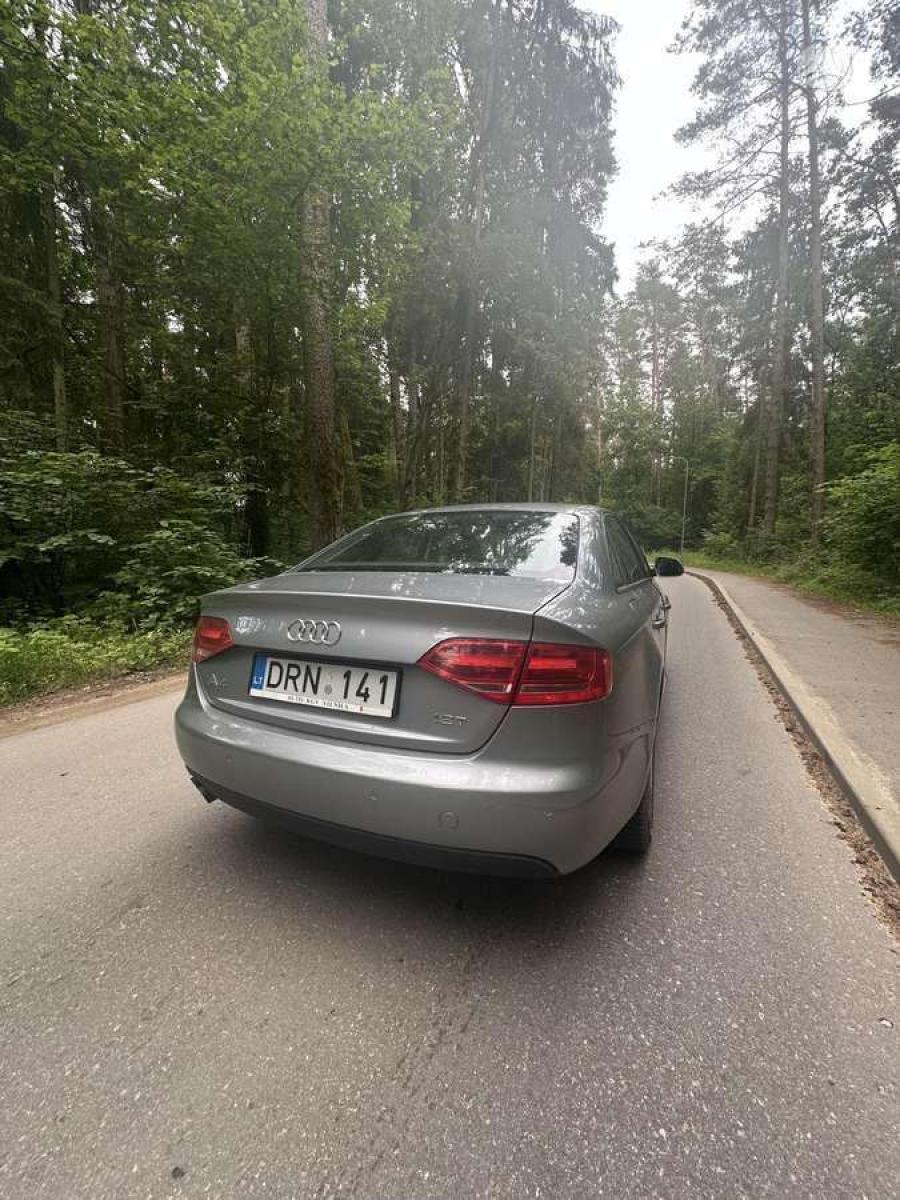 Pelēks Audi A4 2008 Ukmergė, ar dzinēja tilpumu 1.79 L un nobraukumu 250 tūkst. km par 4200 €, foto 8 vietnē AUTOMOTO.COM.LV