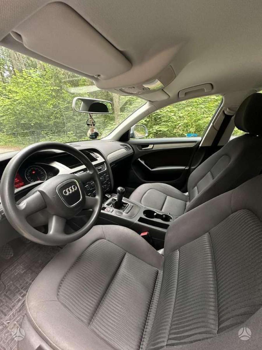 Pelēks Audi A4 2008 Ukmergė, ar dzinēja tilpumu 1.79 L un nobraukumu 250 tūkst. km par 4200 €, foto 10 vietnē AUTOMOTO.COM.LV