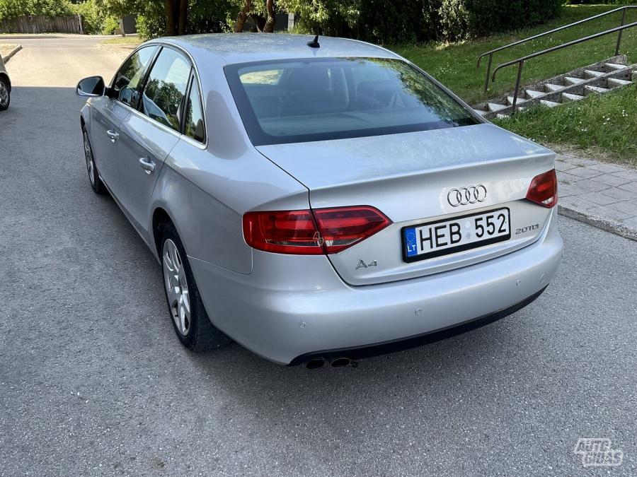 Grey Audi A4 2008 in Kaunas, with an engine capacity of 2.00 L and mileage of 348 thousand km for 4200 €, photo 5 on AUTOMOTO.COM.LV