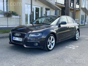 Pelēks Audi A4 2008 Rīga, ar dzinēja tilpumu 1.80 L un nobraukumu 190 tūkst. km par 4100 €, foto  vietnē AUTOMOTO.COM.LV