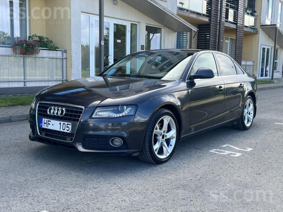 Pelēks Audi A4 2008 Rīga, ar dzinēja tilpumu 1.80 L un nobraukumu 190 tūkst. km par 4100 €, foto 1 vietnē AUTOMOTO.COM.LV