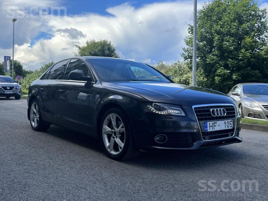 Pelēks Audi A4 2008 Rīga, ar dzinēja tilpumu 1.80 L un nobraukumu 190 tūkst. km par 4100 €, foto 4 vietnē AUTOMOTO.COM.LV