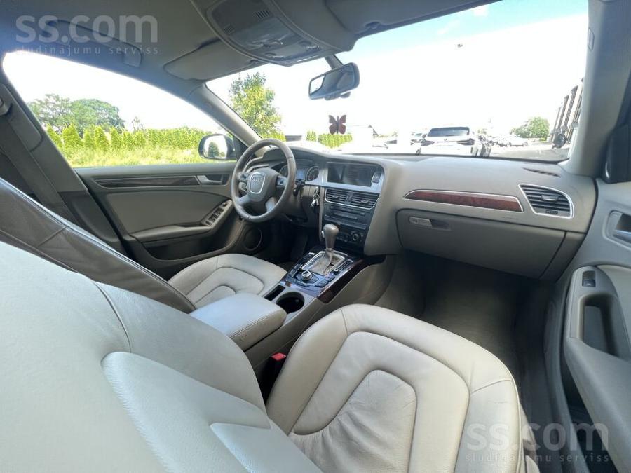 Pelēks Audi A4 2008 Rīga, ar dzinēja tilpumu 1.80 L un nobraukumu 190 tūkst. km par 4100 €, foto 16 vietnē AUTOMOTO.COM.LV