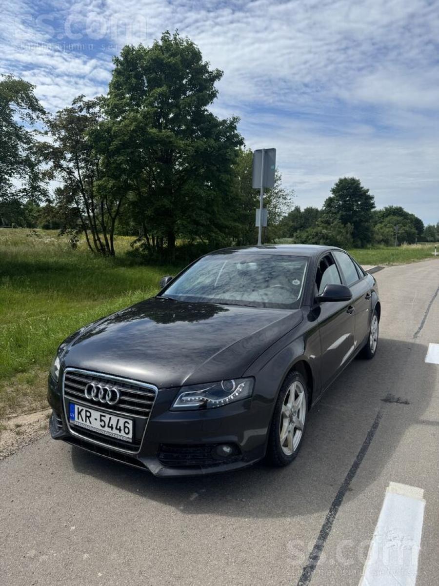 Grey Audi A4 2008 in Bauska, with an engine capacity of 2.00 L and mileage of 428 thousand km for 4200 €, photo 1 on AUTOMOTO.COM.LV