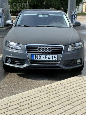 Grey Audi A4 2008 in Rezekne, with an engine capacity of 2.00 L and mileage of 268 thousand km for 4450 €, photo  on AUTOMOTO.COM.LV