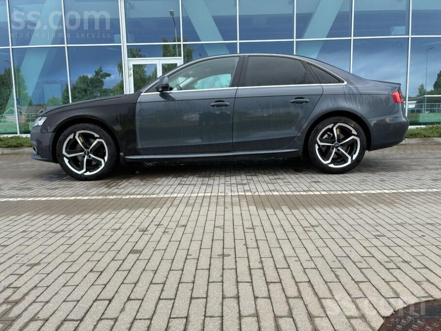 Pelēks Audi A4 2008 Rēzekne, ar dzinēja tilpumu 2.00 L un nobraukumu 268 tūkst. km par 4450 €, foto 4 vietnē AUTOMOTO.COM.LV