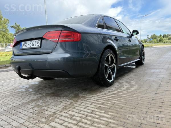 Grey Audi A4 2008 in Rezekne, with an engine capacity of 2.00 L and mileage of 268 thousand km for 4450 €, photo 6 on AUTOMOTO.COM.LV