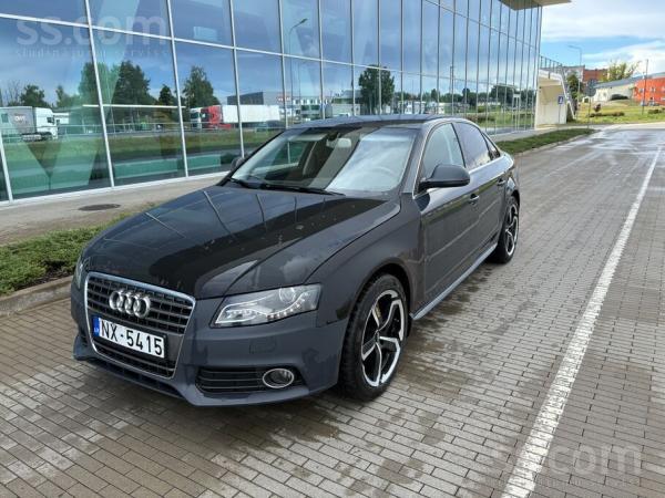 Grey Audi A4 2008 in Rezekne, with an engine capacity of 2.00 L and mileage of 268 thousand km for 4450 €, photo 9 on AUTOMOTO.COM.LV