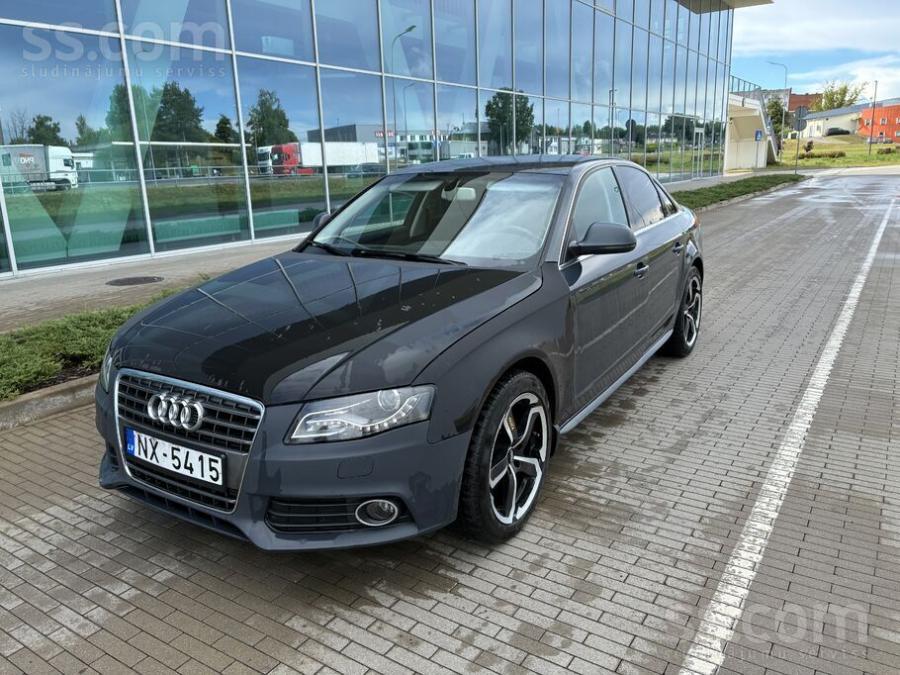 Pelēks Audi A4 2008 Rēzekne, ar dzinēja tilpumu 2.00 L un nobraukumu 268 tūkst. km par 4450 €, foto 10 vietnē AUTOMOTO.COM.LV