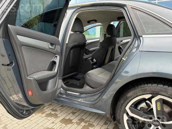 Grey Audi A4 2008 in Rezekne, with an engine capacity of 2.00 L and mileage of 268 thousand km for 4450 €, photo 10 on AUTOMOTO.COM.LV