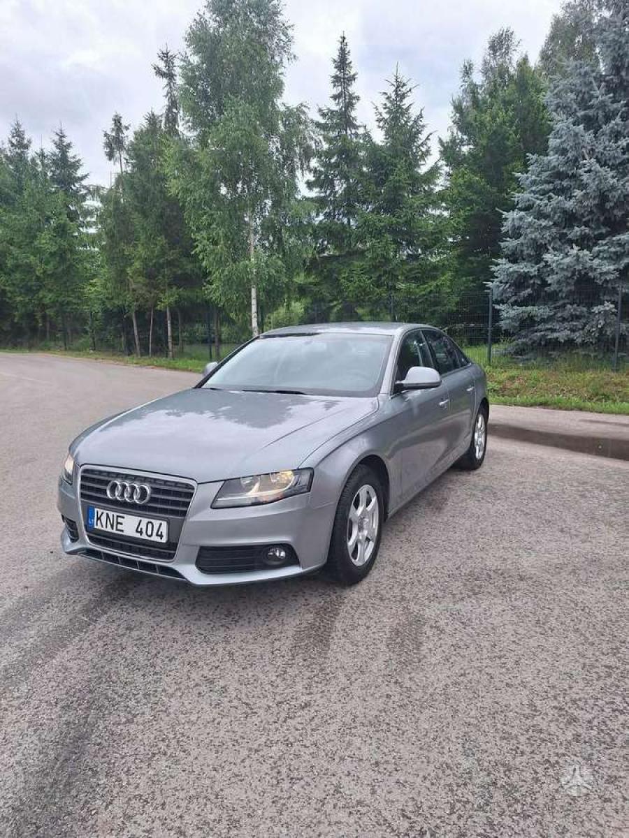 Pelēks Audi A4 2008 Marijampole, ar dzinēja tilpumu 1.97 L un nobraukumu 246 tūkst. km par 3900 €, foto 1 vietnē AUTOMOTO.COM.LV