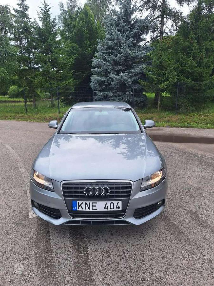 Pelēks Audi A4 2008 Marijampole, ar dzinēja tilpumu 1.97 L un nobraukumu 246 tūkst. km par 3900 €, foto 3 vietnē AUTOMOTO.COM.LV