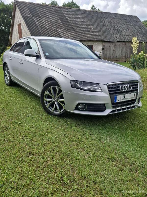 Grey Audi A4 2008 in Alytus, with an engine capacity of 2.00 L and mileage of 326 thousand km for 5700 €, photo 2 on AUTOMOTO.COM.LV