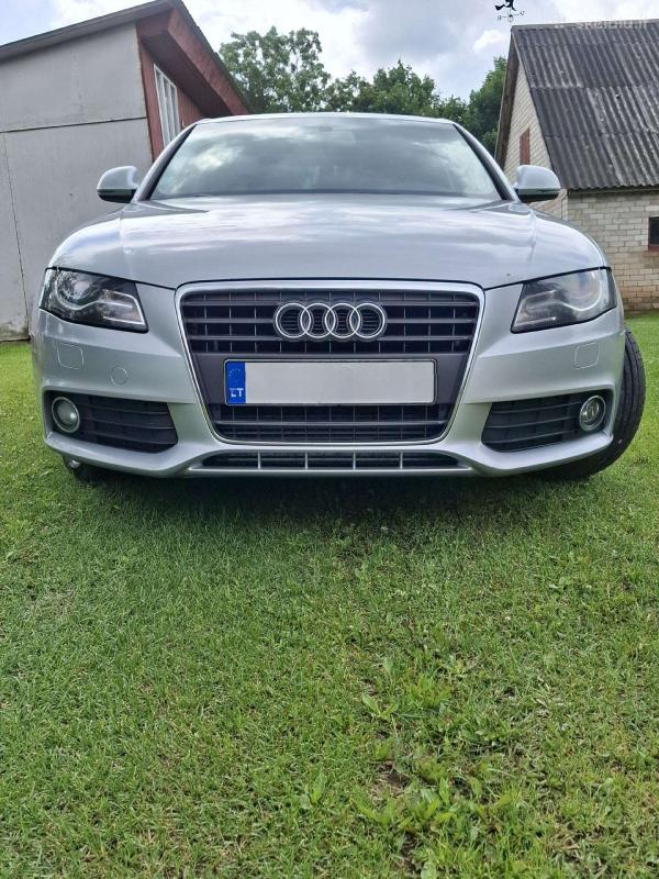 Grey Audi A4 2008 in Alytus, with an engine capacity of 2.00 L and mileage of 326 thousand km for 5700 €, photo 5 on AUTOMOTO.COM.LV