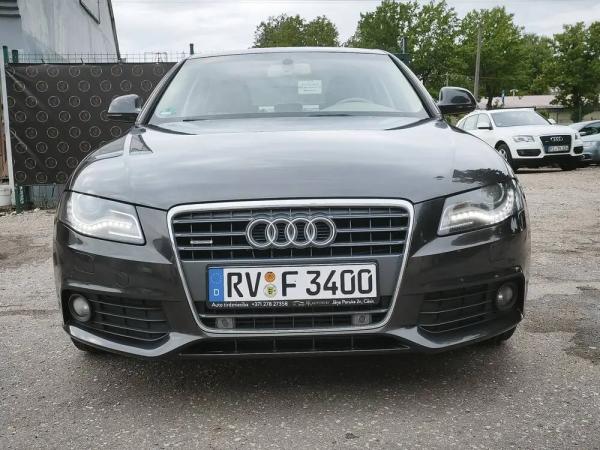 Pelēks Audi A4 2008 Cēsis, ar dzinēja tilpumu 2.00 L un nobraukumu 181 tūkst. km par 5950 €, foto 2 vietnē AUTOMOTO.COM.LV