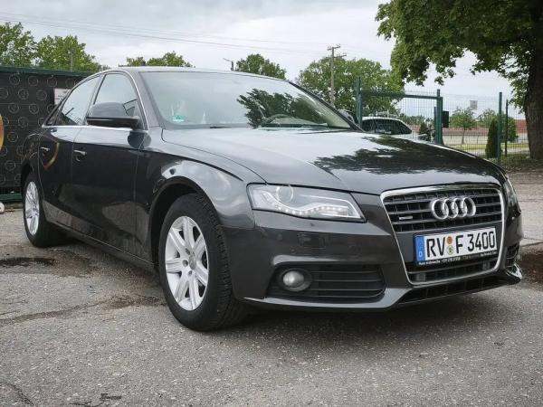 Pelēks Audi A4 2008 Cēsis, ar dzinēja tilpumu 2.00 L un nobraukumu 181 tūkst. km par 5950 €, foto 3 vietnē AUTOMOTO.COM.LV