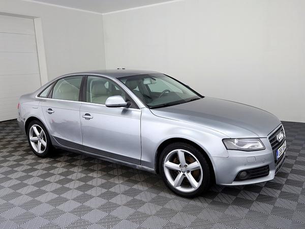 Grey Audi A4 2008 in Tallinn, with an engine capacity of 2.00 L and mileage of 357 thousand km for 3399 €, photo 1 on AUTOMOTO.COM.LV