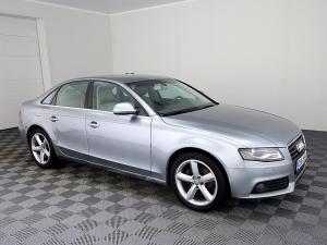 Pelēks Audi A4 2008 Tallina, ar dzinēja tilpumu 2.00 L un nobraukumu 357 tūkst. km par 3399 €, foto  vietnē AUTOMOTO.COM.LV