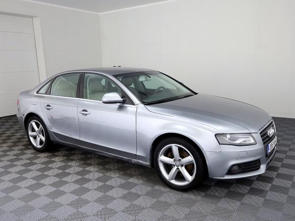 Grey Audi A4 2008 in Tallinn, with an engine capacity of 2.00 L and mileage of 357 thousand km for 3399 €, photo 8 on AUTOMOTO.COM.LV
