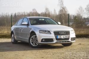 Grey Audi A4 2008 in Riga, with an engine capacity of 2.00 L and mileage of 448 thousand km for 5490 €, photo 4 on AUTOMOTO.COM.LV